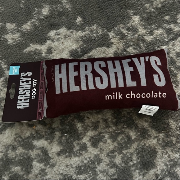 hershey | Dog | Plush Hersheys Candy Bar Crinkle Squeak Dog Toy New ...